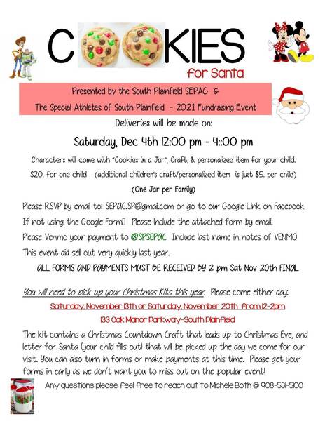 SEPAC Fundraiser | South Plainfield, NJ News TAPinto