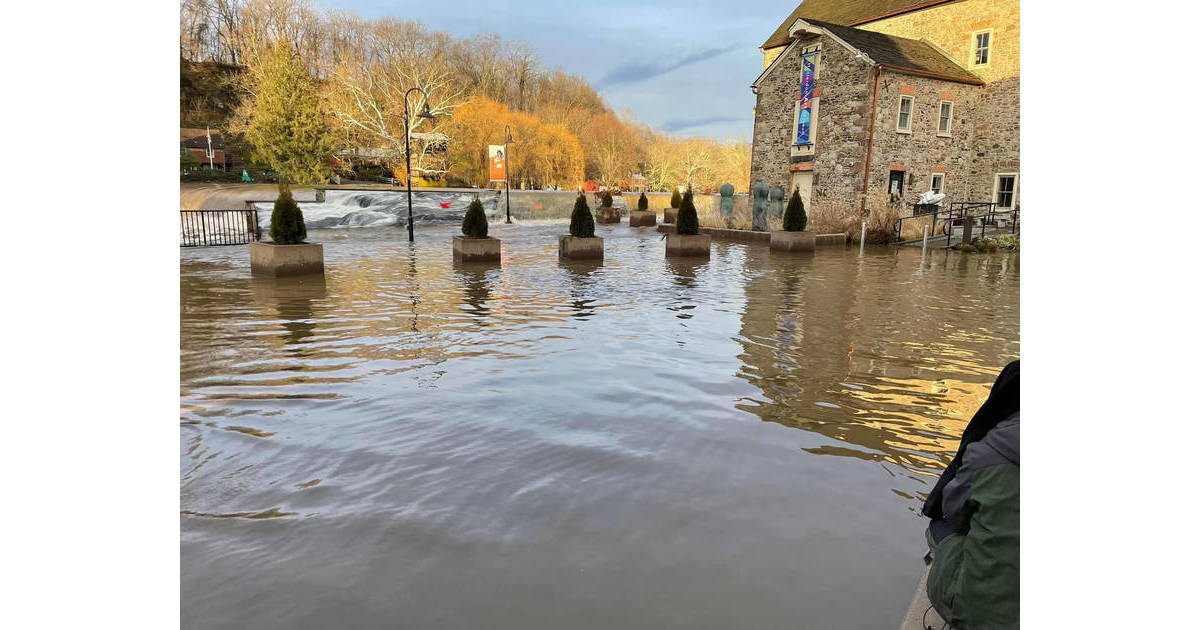 Waters submerged Clinton Town | North Hunterdon, NJ News TAPinto | TAPinto