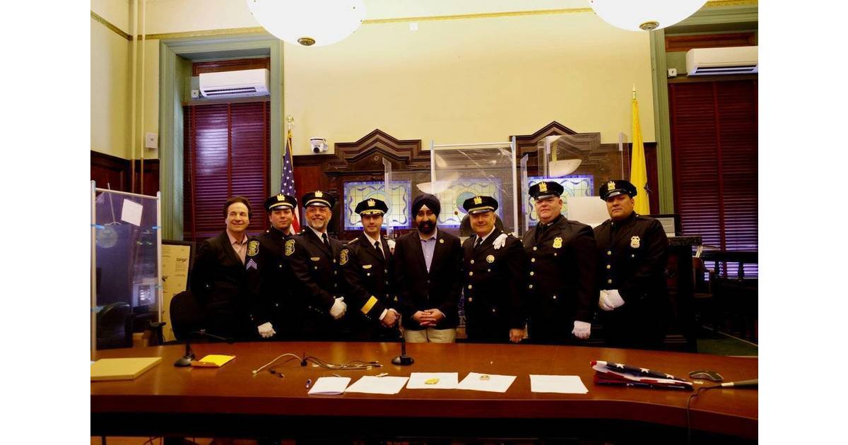 Hoboken PD Promotes Four | Hoboken, NJ News TAPinto | TAPinto