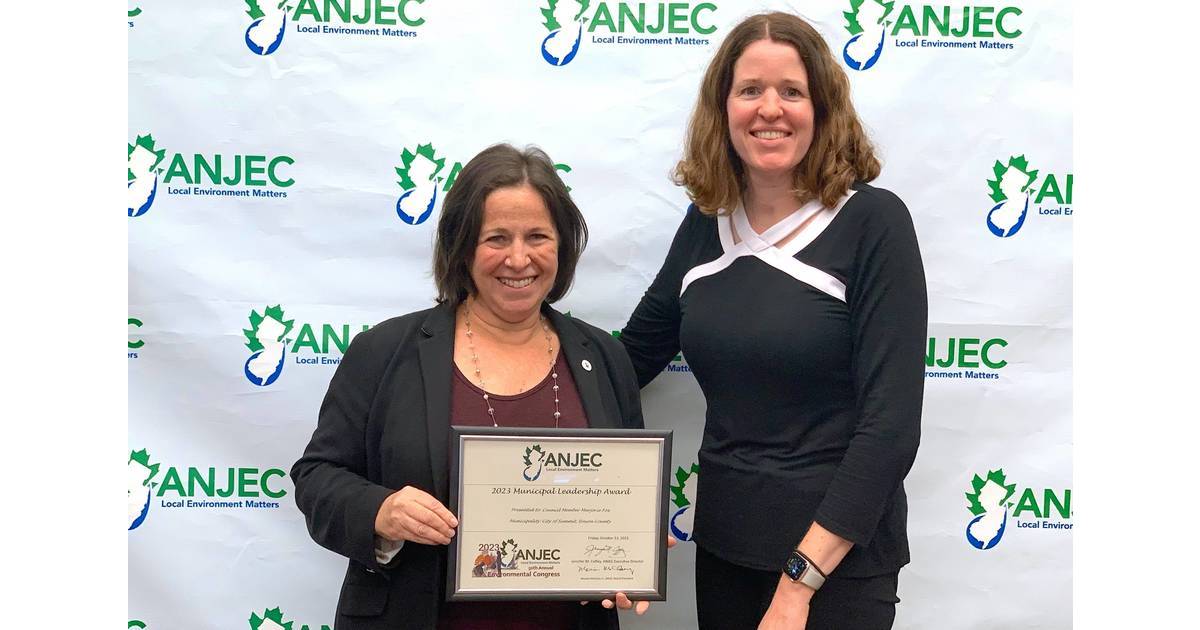 Summit Common Council Member Marjorie Fox Honored by ANJEC | Summit, NJ ...