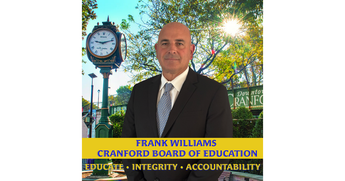 Cranford Board of Education Candidate Interview: Frank T. Williams ...