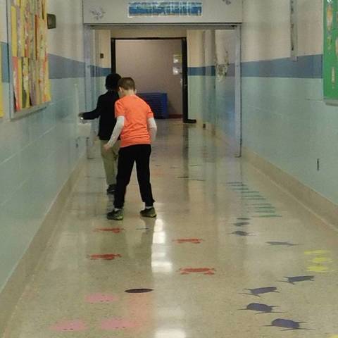 Woodland Park School Creates Sensory Hallway, Movement Break Wall ...