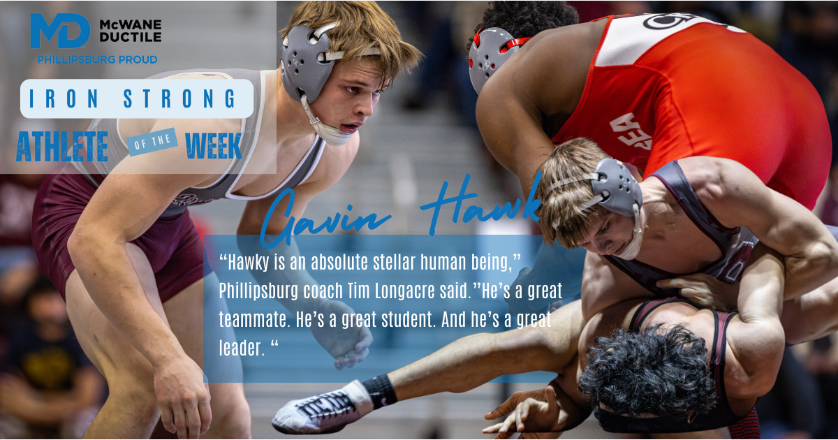 IRON STRONG Athlete of the Week: Gavin Hawk | Phillipsburg, NJ News ...