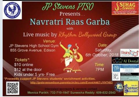 John P. Stevens PTSO Hosts First Navratri Raas Garba to Benefit ...