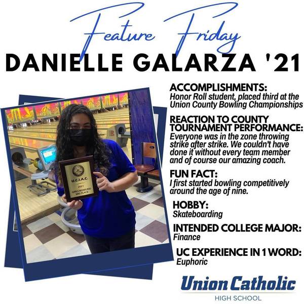 Danielle Galarza Has Flourished As a Student And Bowler at Union ...