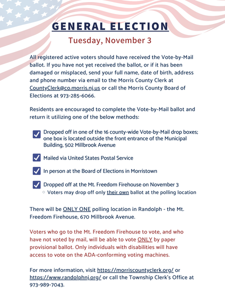 Local Voting Procedure Reminders for Election Day | TAPinto