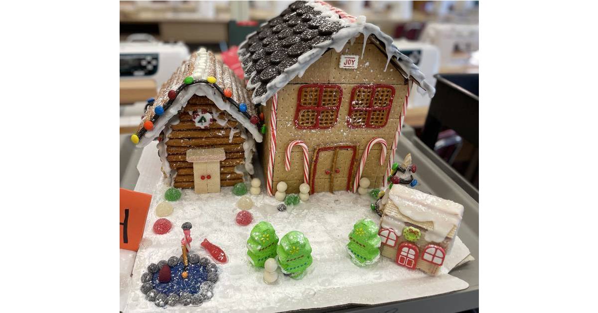Students Designing Gingerbread Houses, Hoping to Raise Funds for Food ...
