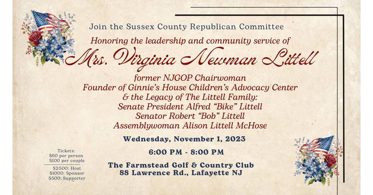 Honoring Mrs. Virginia Newman Littell | Sparta, NJ News TAPinto
