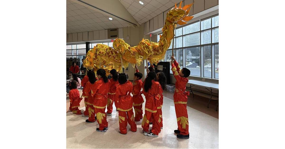 Millburn Elementary School Students Enjoy The Lunar New Year Dragon ...