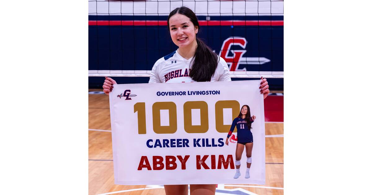 Gov. Livingston Volleyball Sweeps North Plainfield as Abby Kim Reaches ...