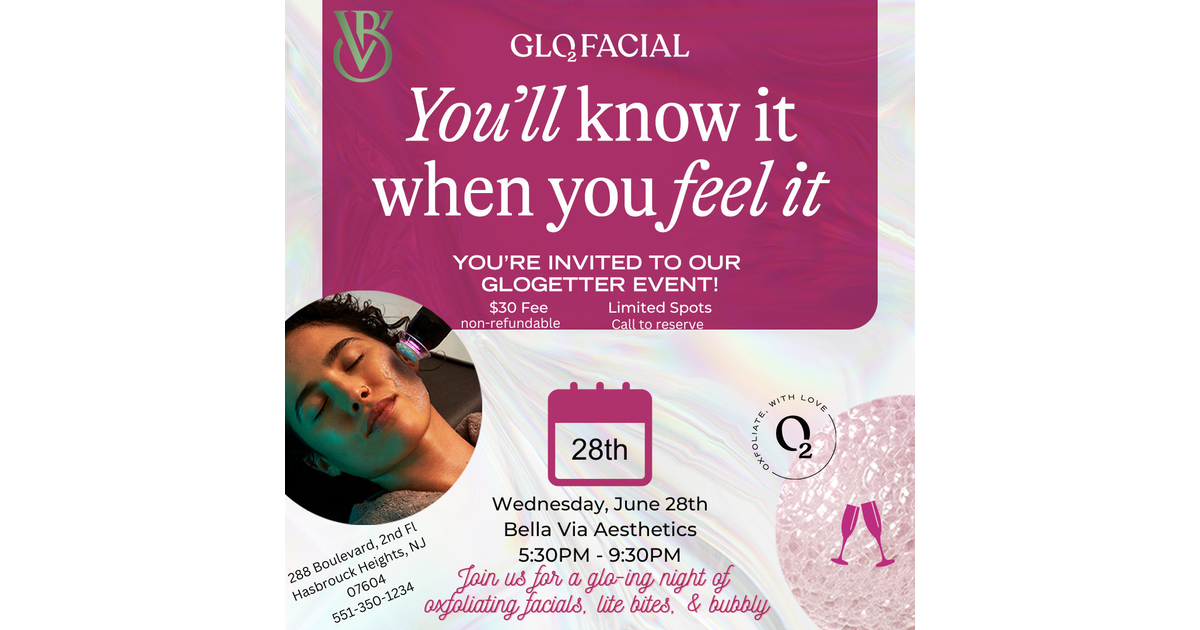 Try the best facial around! Introducing the GENEO Glo2 Facial ...