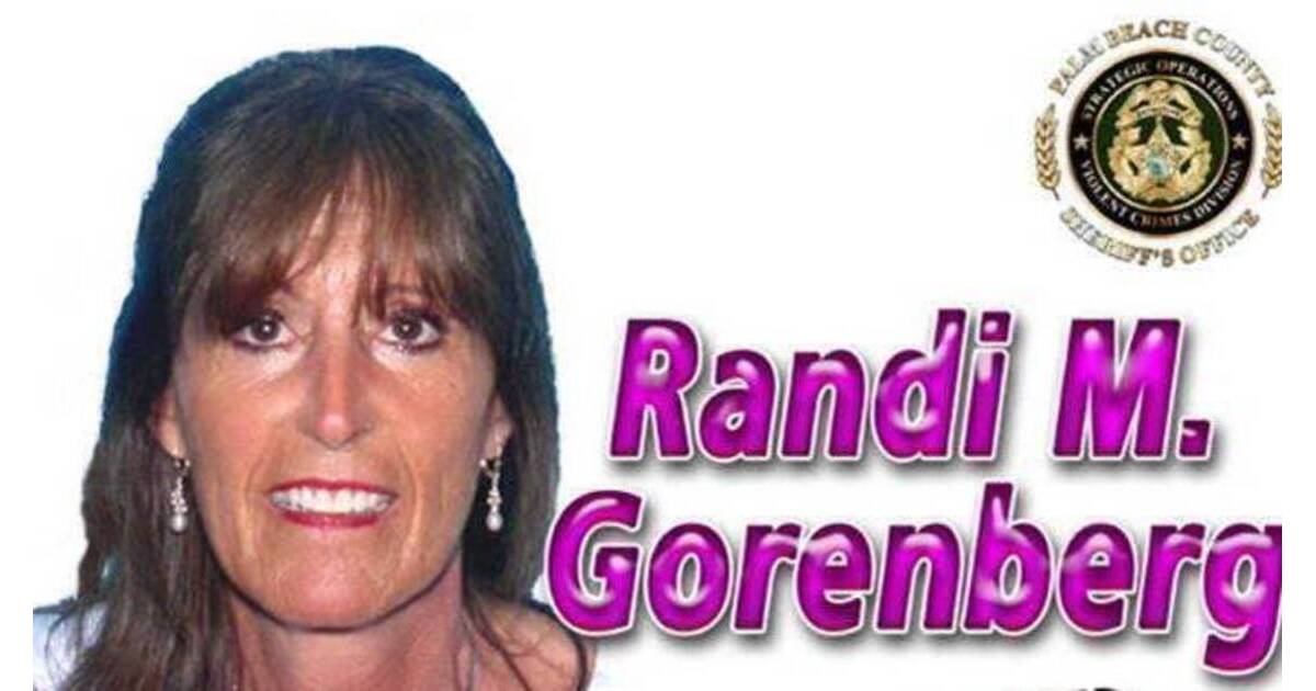PBSO Marks Anniversary of Randi Gorenberg Killing With Renewed Call for ...