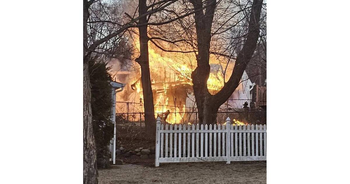Main House Saved at Monday Goffle Hill Road Fire | Hawthorne , NJ News ...