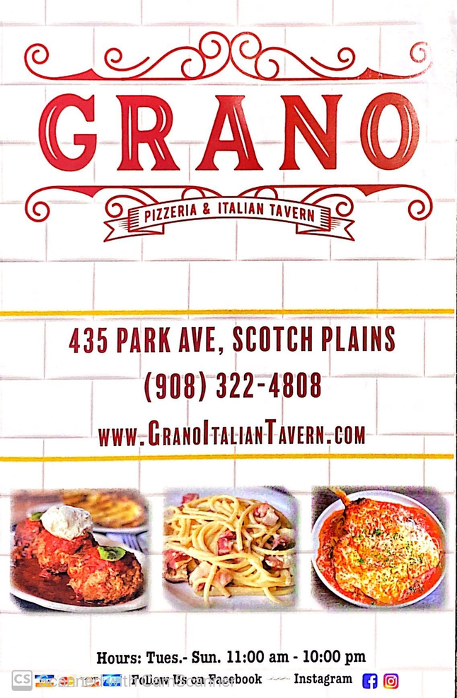 Grano Pizzeria & Italian Tavern Officially Opens in Scotch Plains | TAPinto