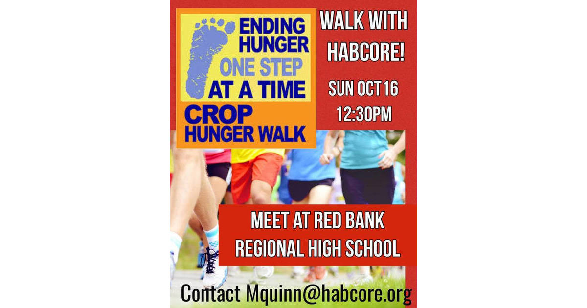 Red Bank + Community Hunger Crop Walk Scheduled | Red Bank, NJ News TAPinto
