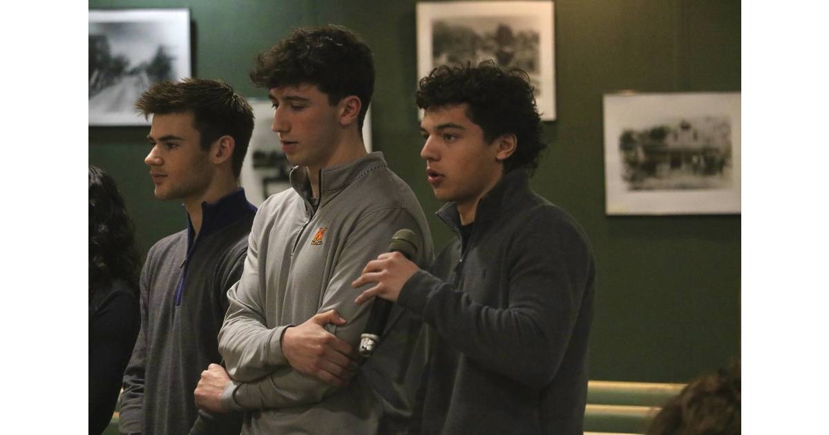 Montville Twp High School Students Present Business Plans at Board of ...