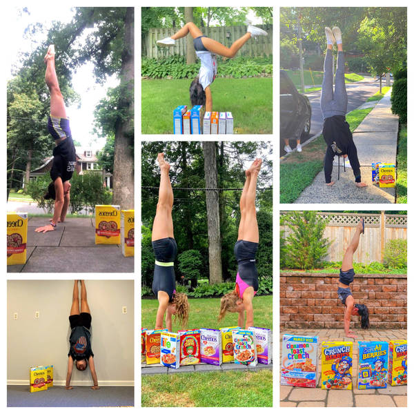 Cereal Competitors: Summit High School Gymnastic Team's Show of Hands ...