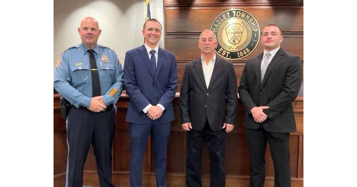 Hazlet Welcomes Two New Police Officers | Hazlet & Keyport, NJ News ...