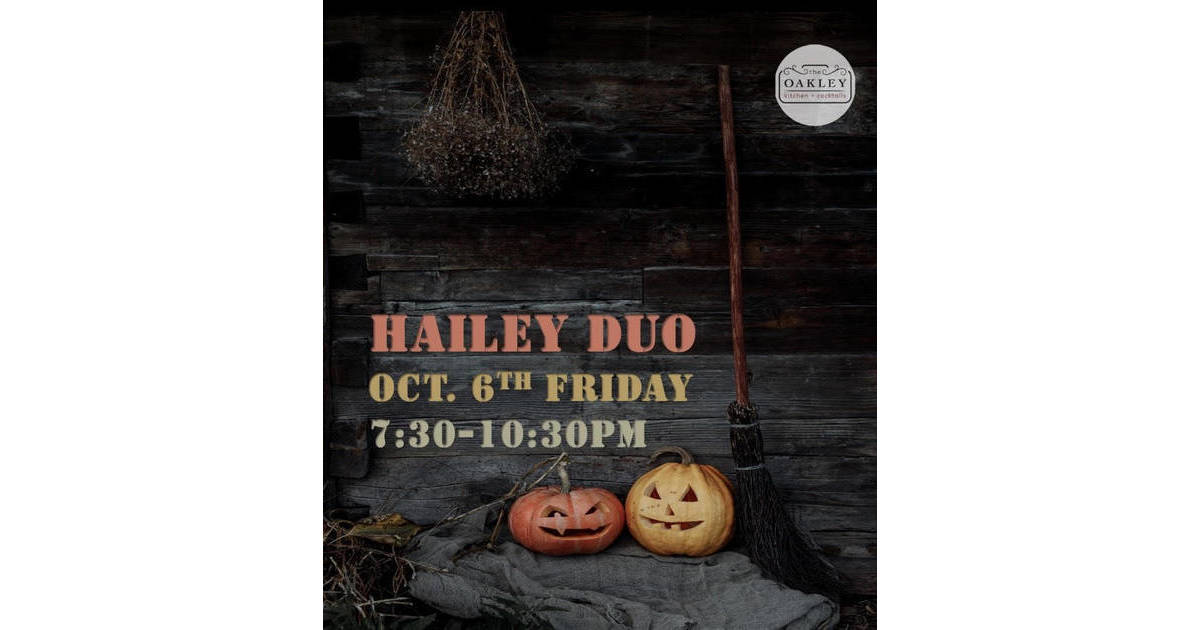 Hailey Duo and Drew Hoski Headline at Nutley's Oakley Kitchen This ...