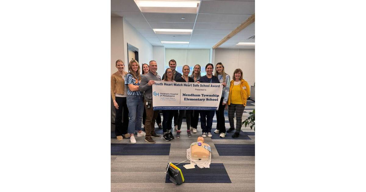 Mendham Township Elementary School certified as Heart Safe School ...