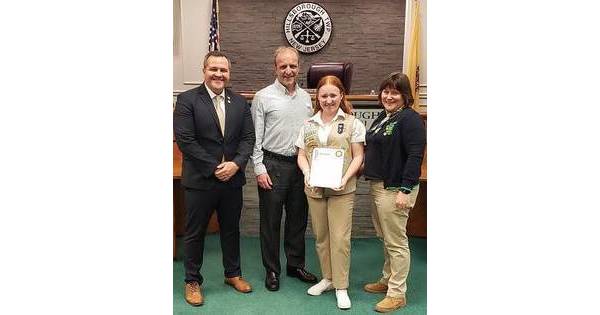 Mayor Presents Proclamation to Hillsborough Gold Award Recipient ...