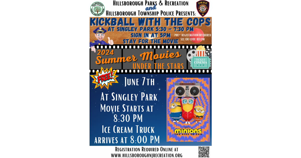 Still Time to Register for June 7 "Kickball with the Cops" Followed by ...