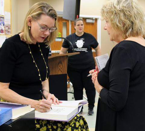 Best-Selling Author Fiona Davis Signs Books at Hillsborough Library ...