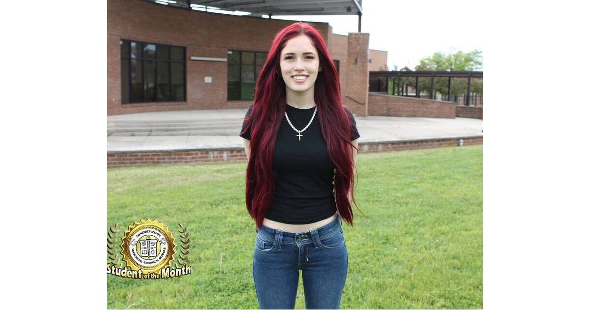 SCVTHS Selects Trinity Grover of Hillsborough as Student of the Month ...