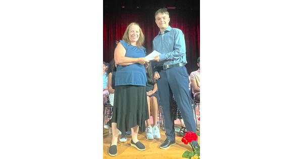 Hillsborough Education Foundation Presents Senior Scholarship to Luke ...