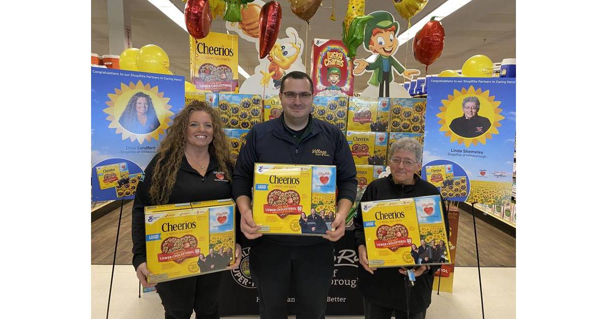 Photo of Hillsborough ShopRite Employees Featured on Boxes of Cheerios ...