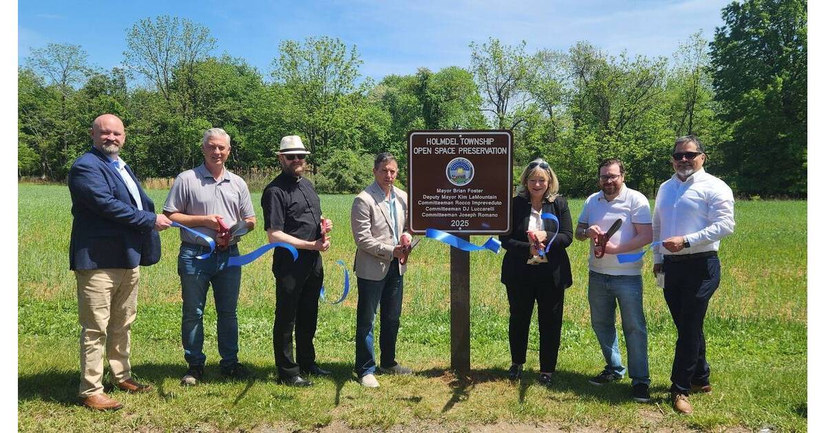 Holmdel Celebrates Ribbon Cutting on Newly Preserved Open Space ...