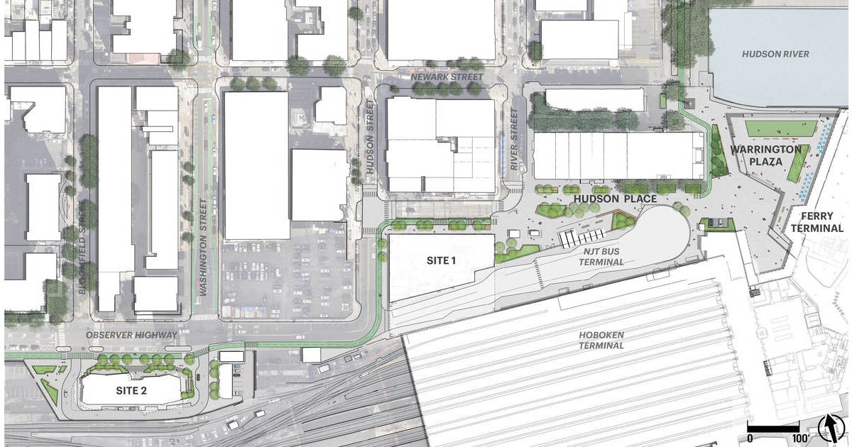 LCOR Reveals New Plan For Hoboken Terminal Redevelopment Project ...