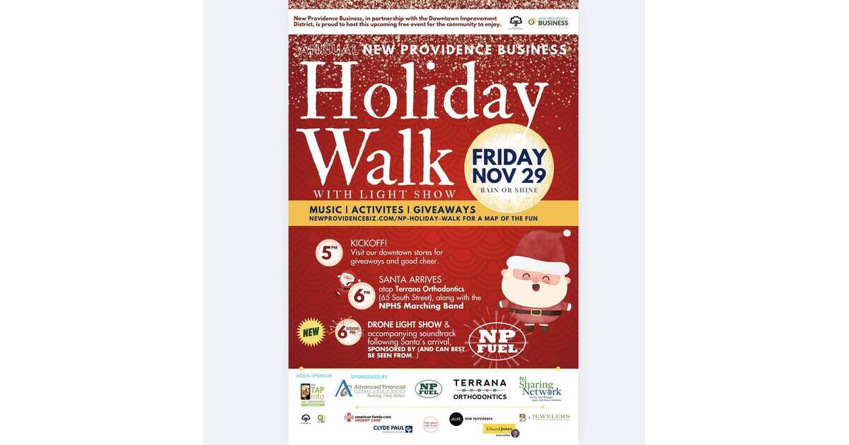 New Providence Holiday Walk to Light Up the Season on Nov. 29 | New ...