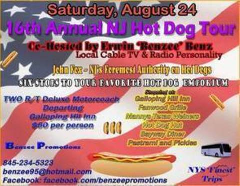 “Hot Dog Nation Tour of New Jersey” Will Roll Across Union County on ...