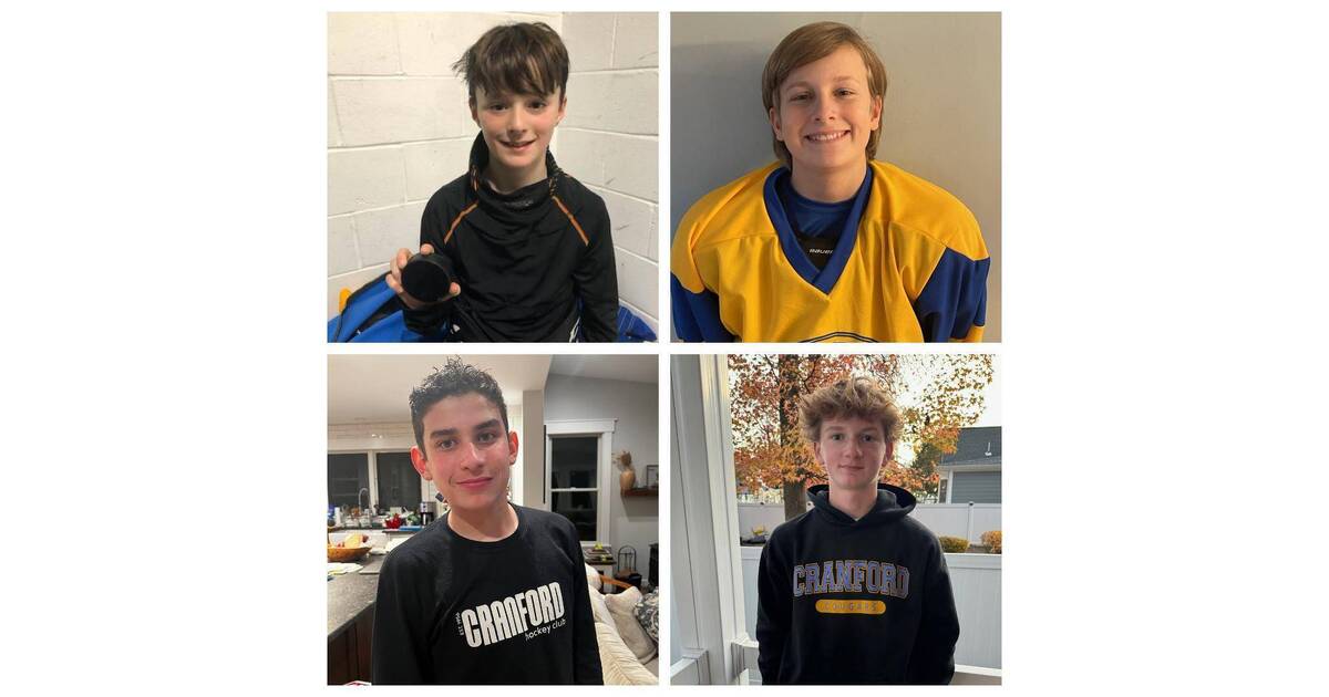 Cranford Middle School's November Hockey Athletes of the Week ...