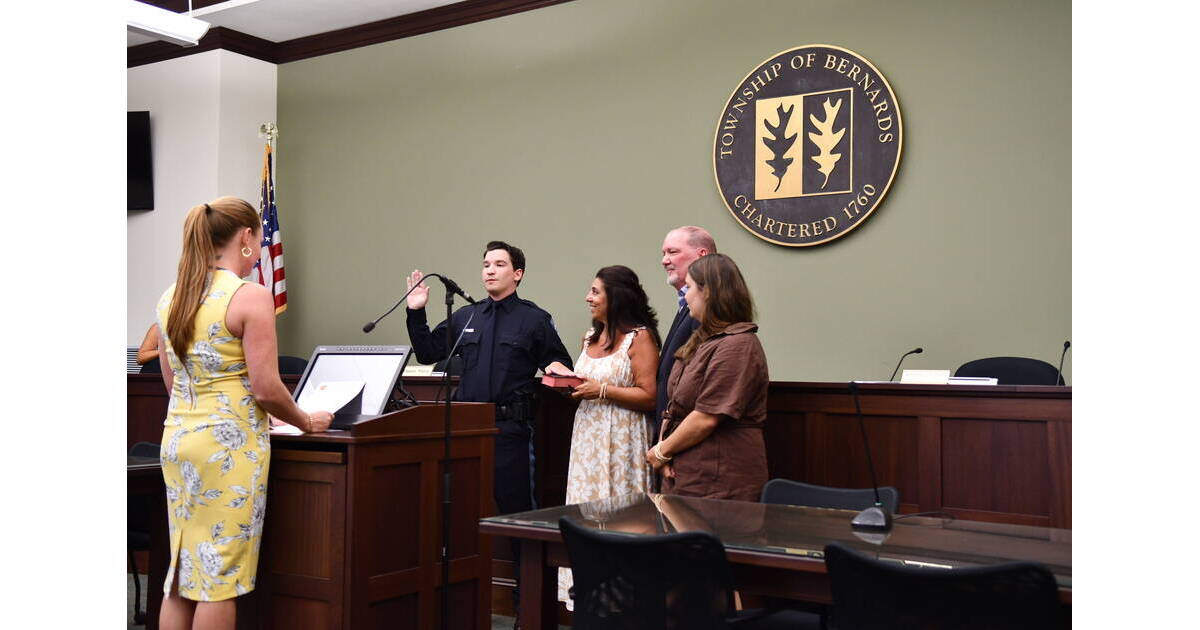 Ridge High School Grad Joins Basking Ridge Police Force | Basking Ridge ...