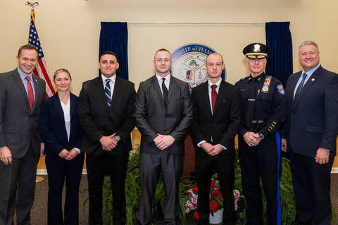 Hamilton Police Welcome Four Local Residents to their Ranks as Officers ...