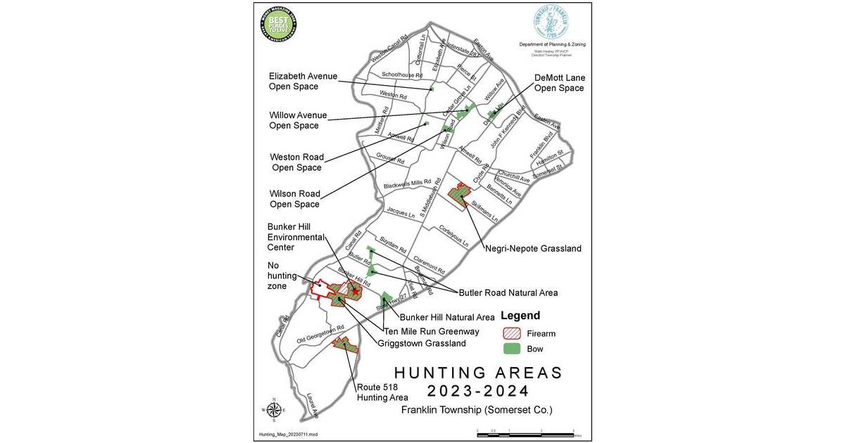 Hunting in Franklin: How to Sign Up | Franklin Township, NJ News ...