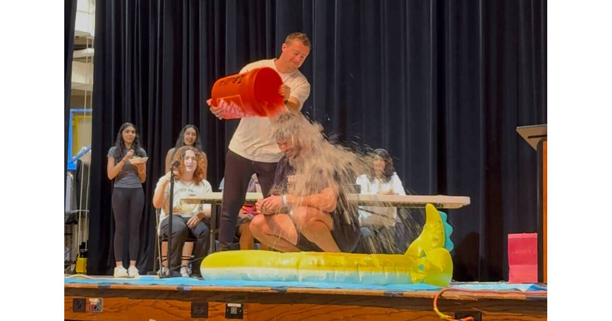 RHS Students Rally for Ice Bucket Challenge | Randolph, NJ News TAPinto ...