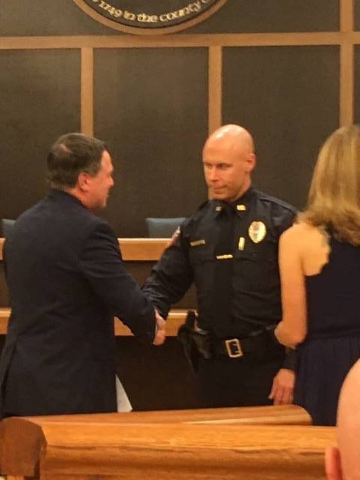 Bridgewater Police Hold Promotional Ceremony for Three Officers | TAPinto