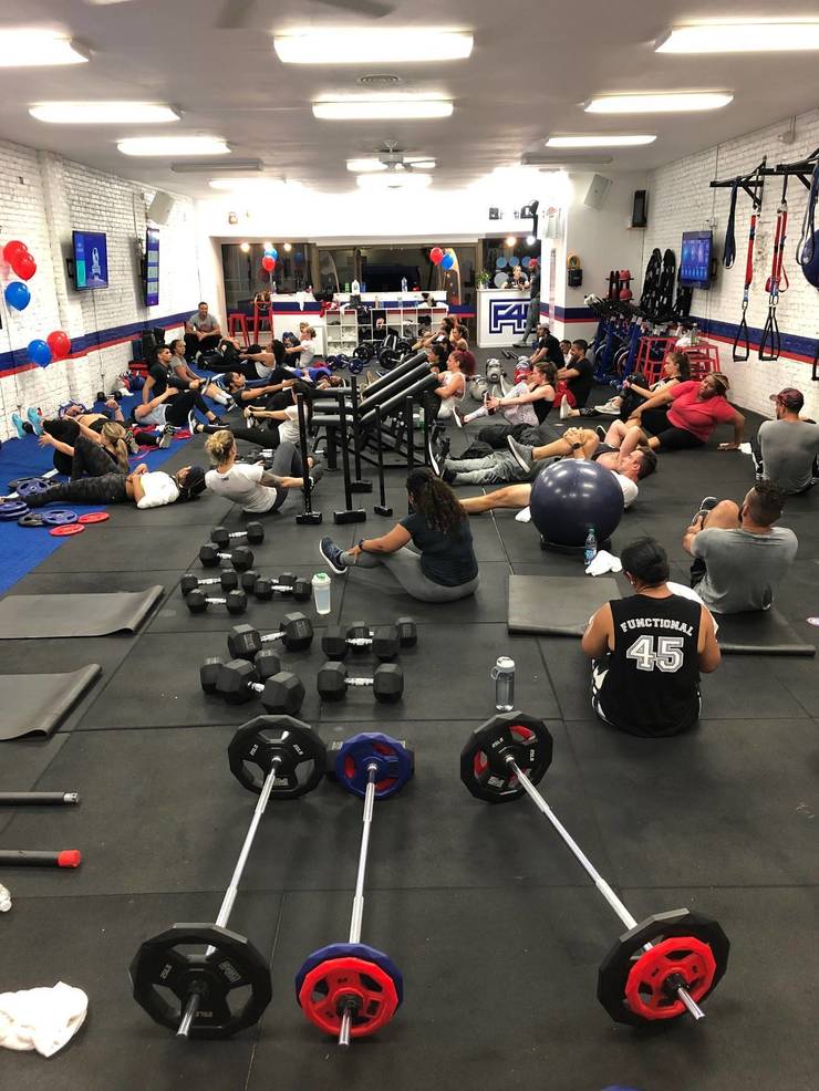 F45 Training Ambassador Cory George Visits Bloomfield Location for ...