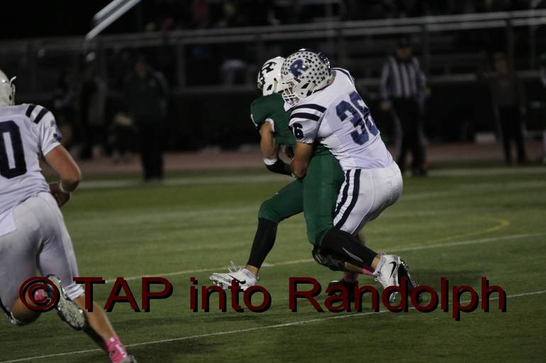 Randolph Football's Undefeated Season Comes to an End Against Top Ten ...