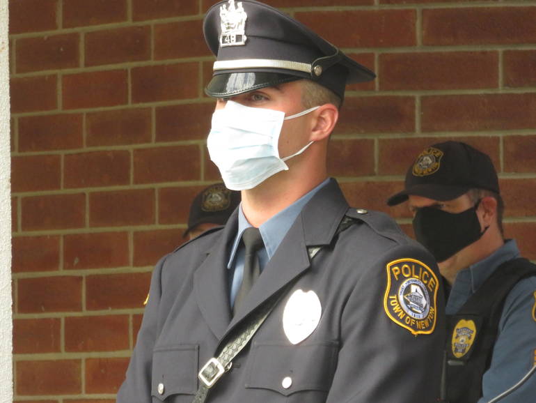 Newton Police Department Swears in New Officer | TAPinto
