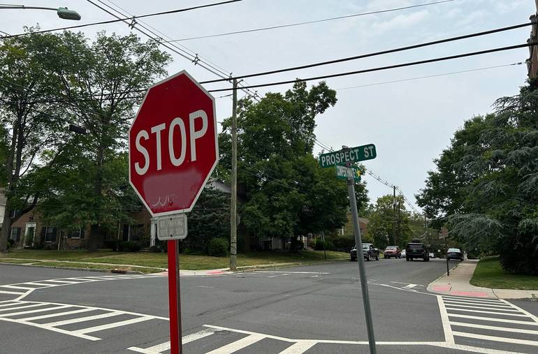 4 Way Stop Intersection