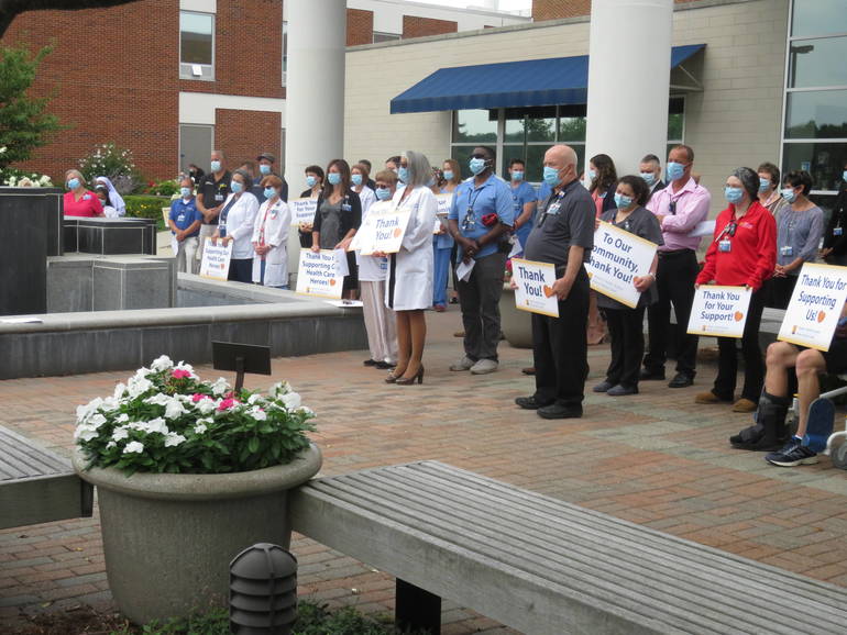 Newton Medical Center Entrance Street Renamed ‘Heroes Way' to Honor ...
