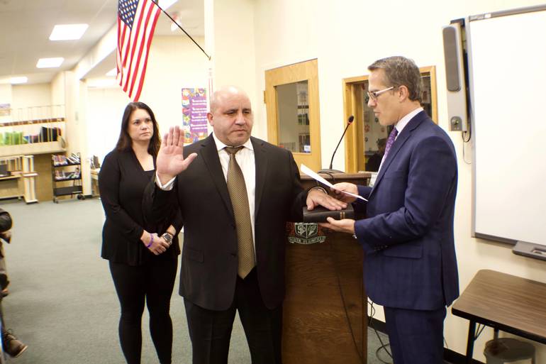 BOE Reorganizes, Two Incumbents and One Former Member Sworn In | TAPinto