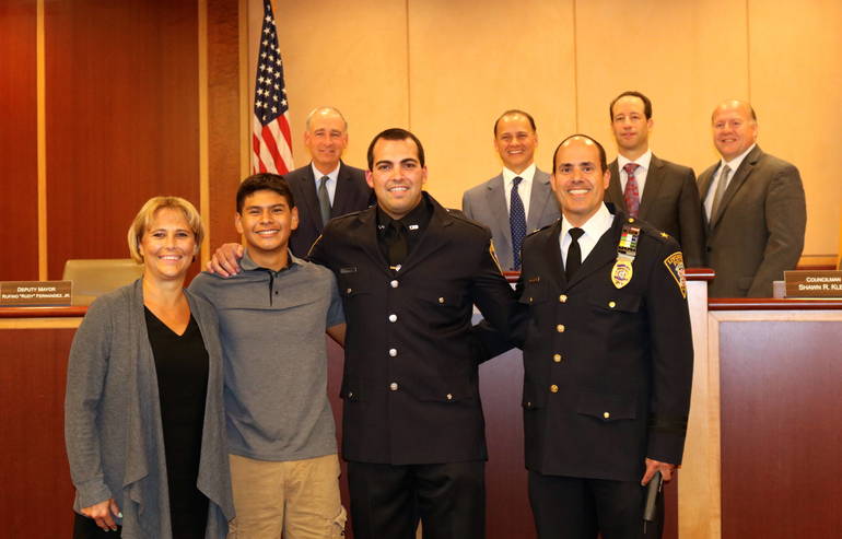 Livingston Welcomes New Police Officer, Honors Crime Prevention Officer ...