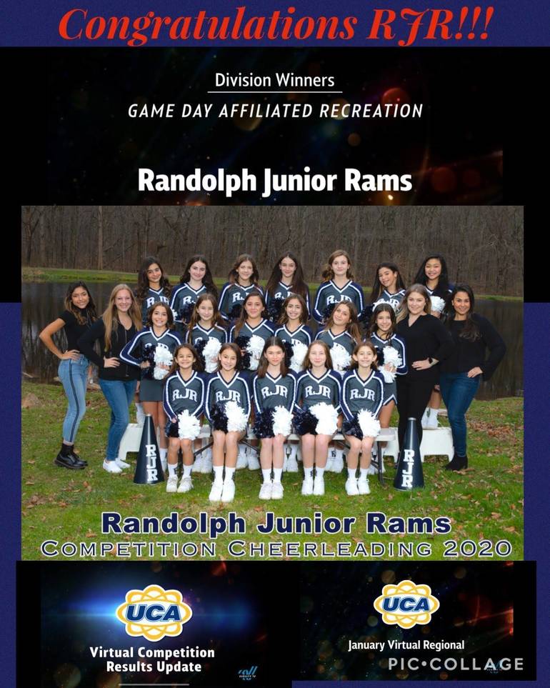 Randolph Junior Rams Competition Cheer Finds Virtual Success Despite ...