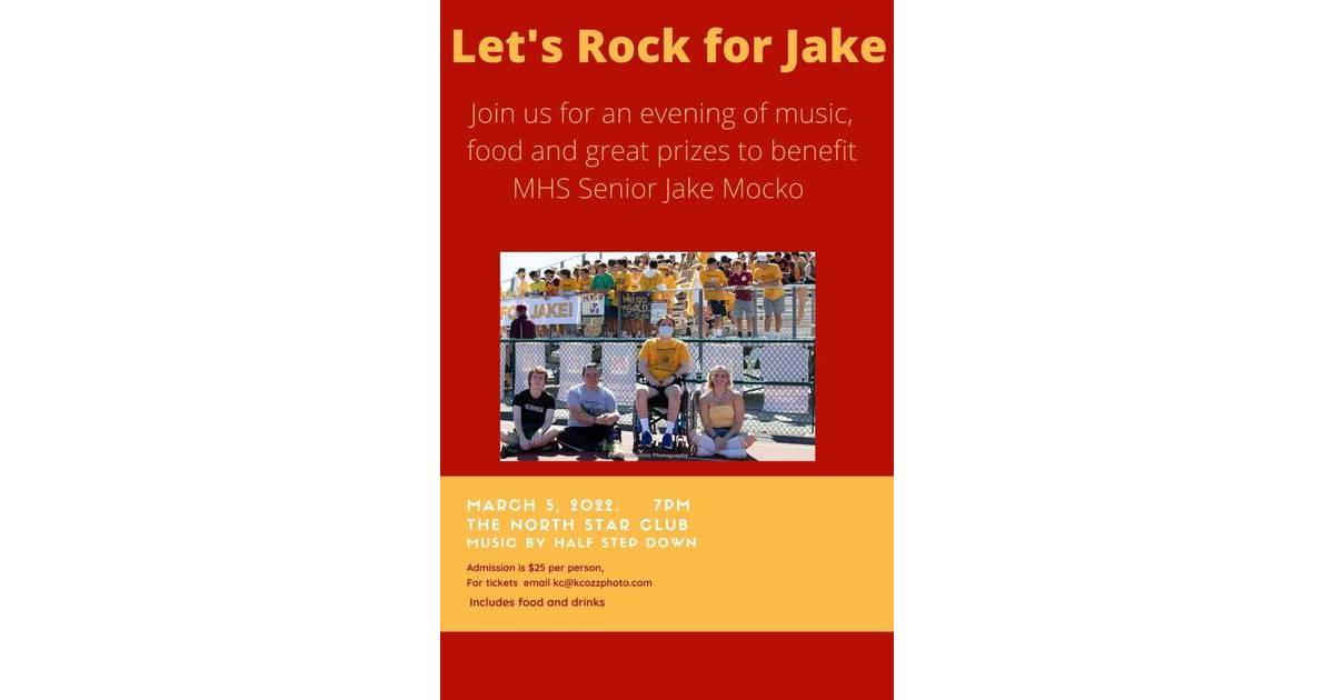 Let's Rock For Jake; A Night Of Music, Food, Drinks and Prizes to ...