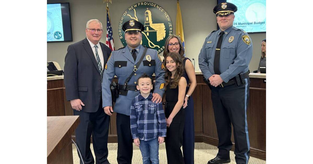 New Providence Police Officer David Rodriguez Promoted to Sergeant ...